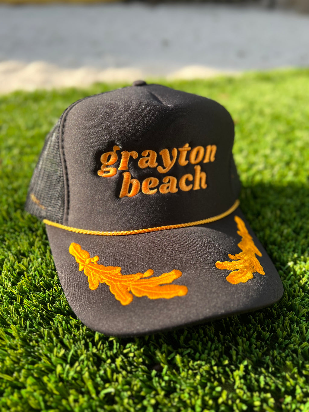 Grayton Beach Trucker Hat – Tribe Kelley Surf Post