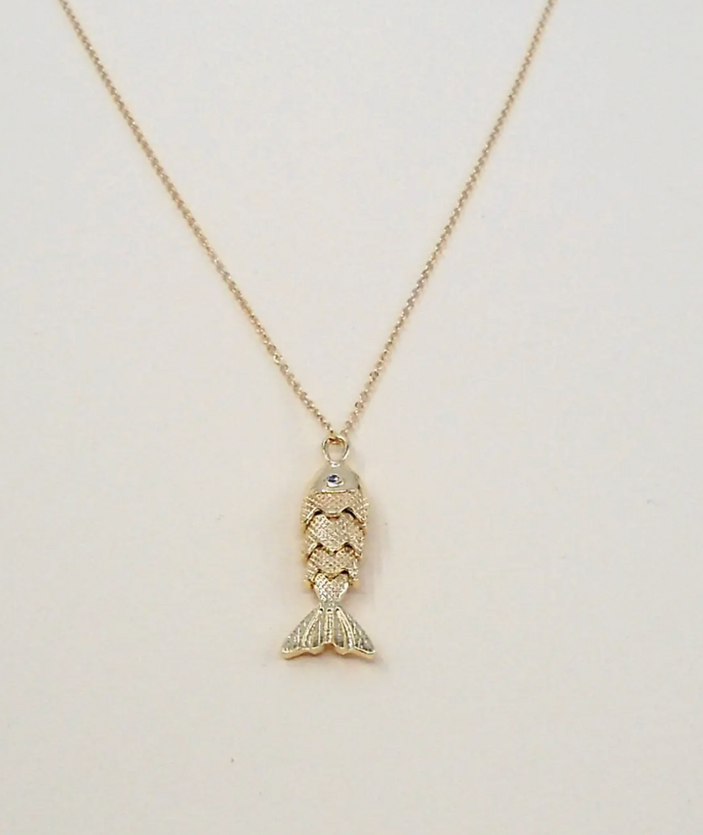 Mari Fish Necklace – Tribe Kelley Surf Post